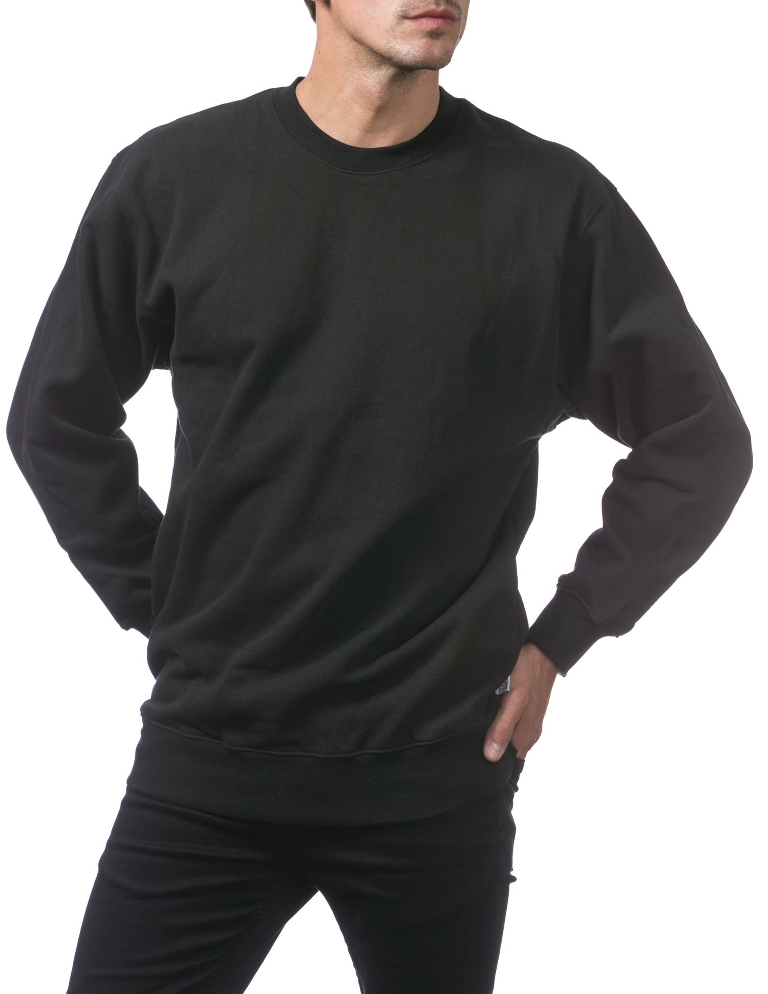 PROCLUB Heavyweight 13oz Crew Neck Fleece Pullover Sweatshirt – Logo House