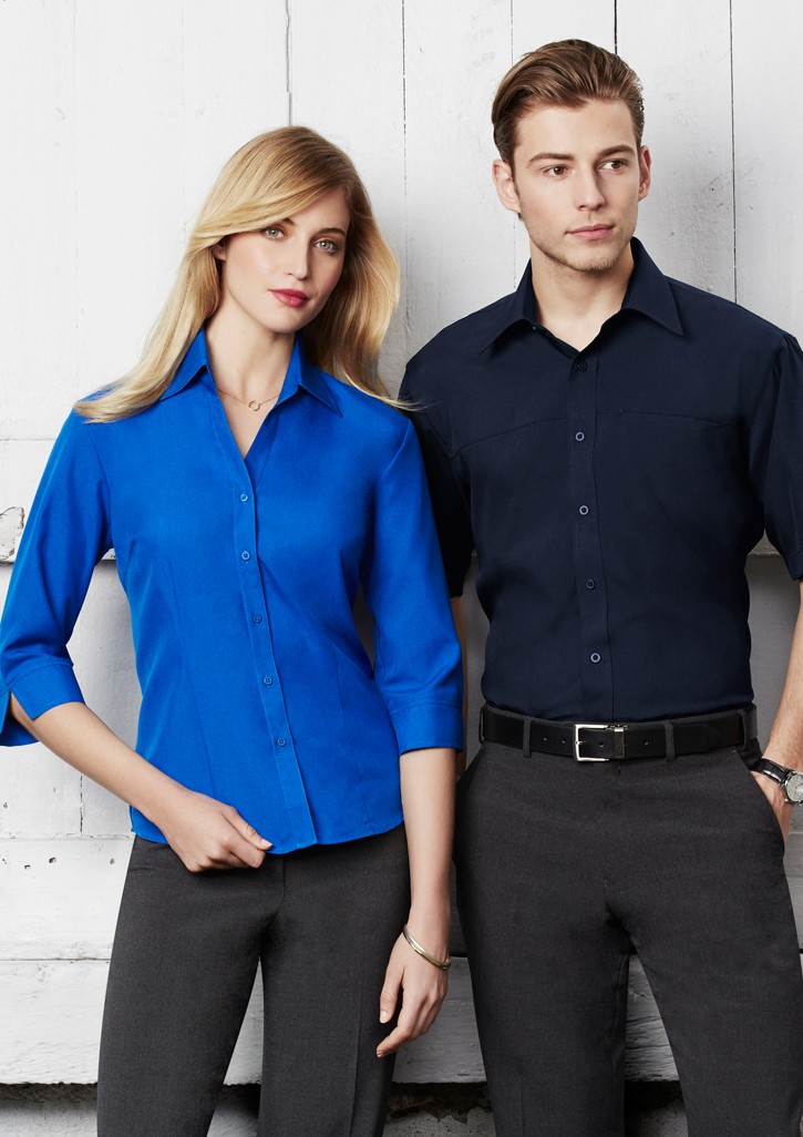 BIZ Ladies Plain Oasis 3/4 Sleeve Shirt LB3600 – Logo House